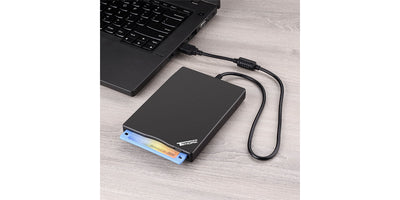 USB Floppy Disk Drive - 3.5" Portable USB External 1.44MB FDD | Tendak